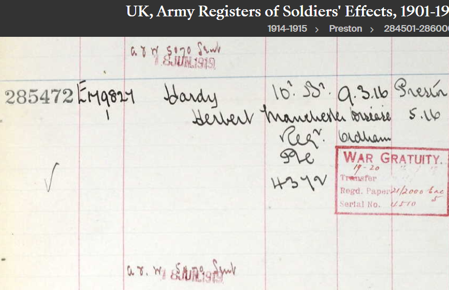 Teenage Soldiers of WW1: Chadderton Cemetery - MancHistorian